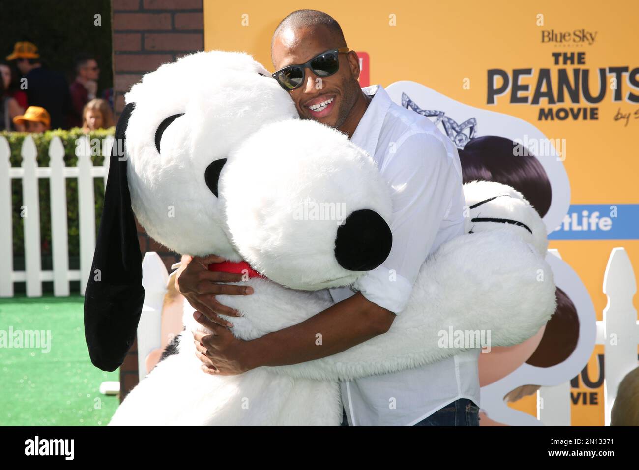 Trombone Shorty arrives at the LA Premiere of "The Peanuts Movie" at ...