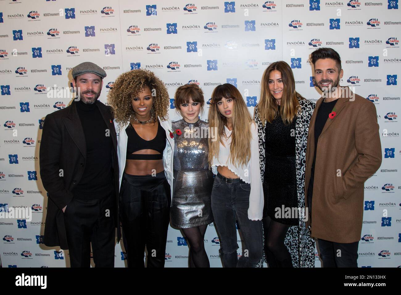 From left, Fleur East, Dave Berry, Gabrielle Aplin, Foxes, Lisa Snowdon ...