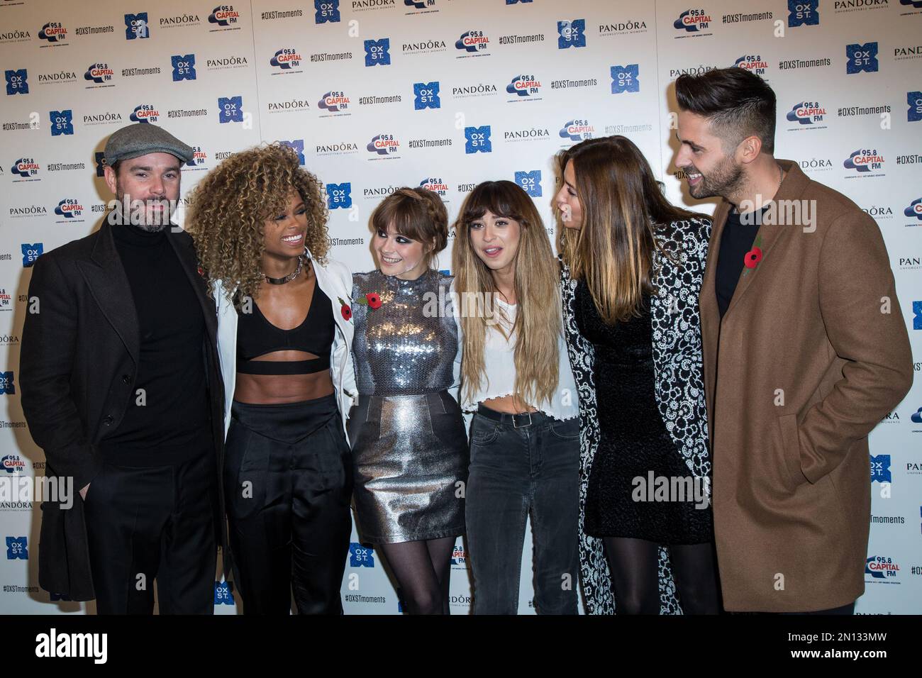 From left, Fleur East, Dave Berry, Gabrielle Aplin, Foxes, Lisa Snowdon ...