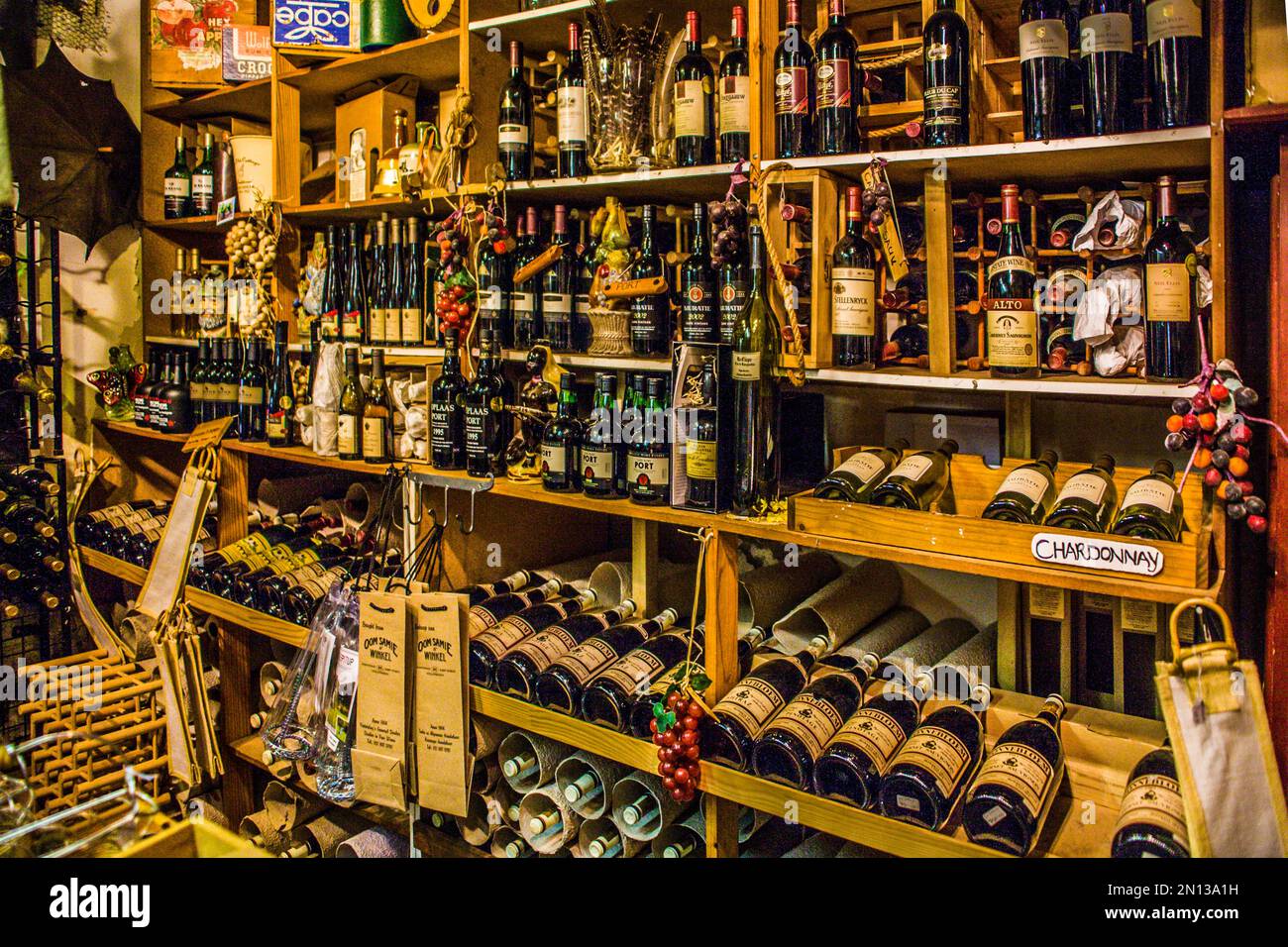 Historic shop Oom Samiese Winkel, Oudtshoorn, South Africa, Western ...