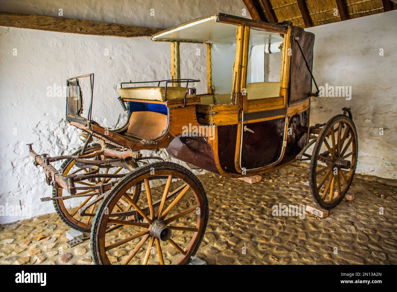 Historic carriage, Groot Constantia Wine Estate in the Cape Dutch ...