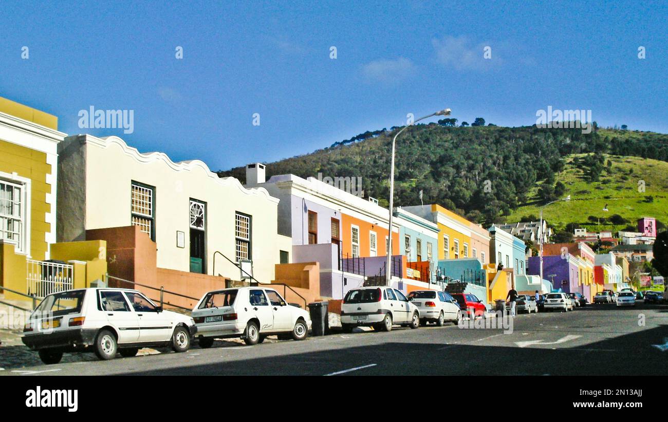 Colourful Bo-Kaap, Cape Muslim Quarter, Cape Town, South Africa ...