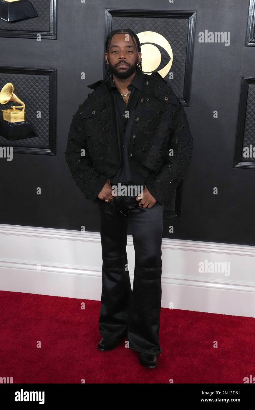 Sounwave arrives at the 65th annual Grammy Awards on Sunday, Feb. 5 ...