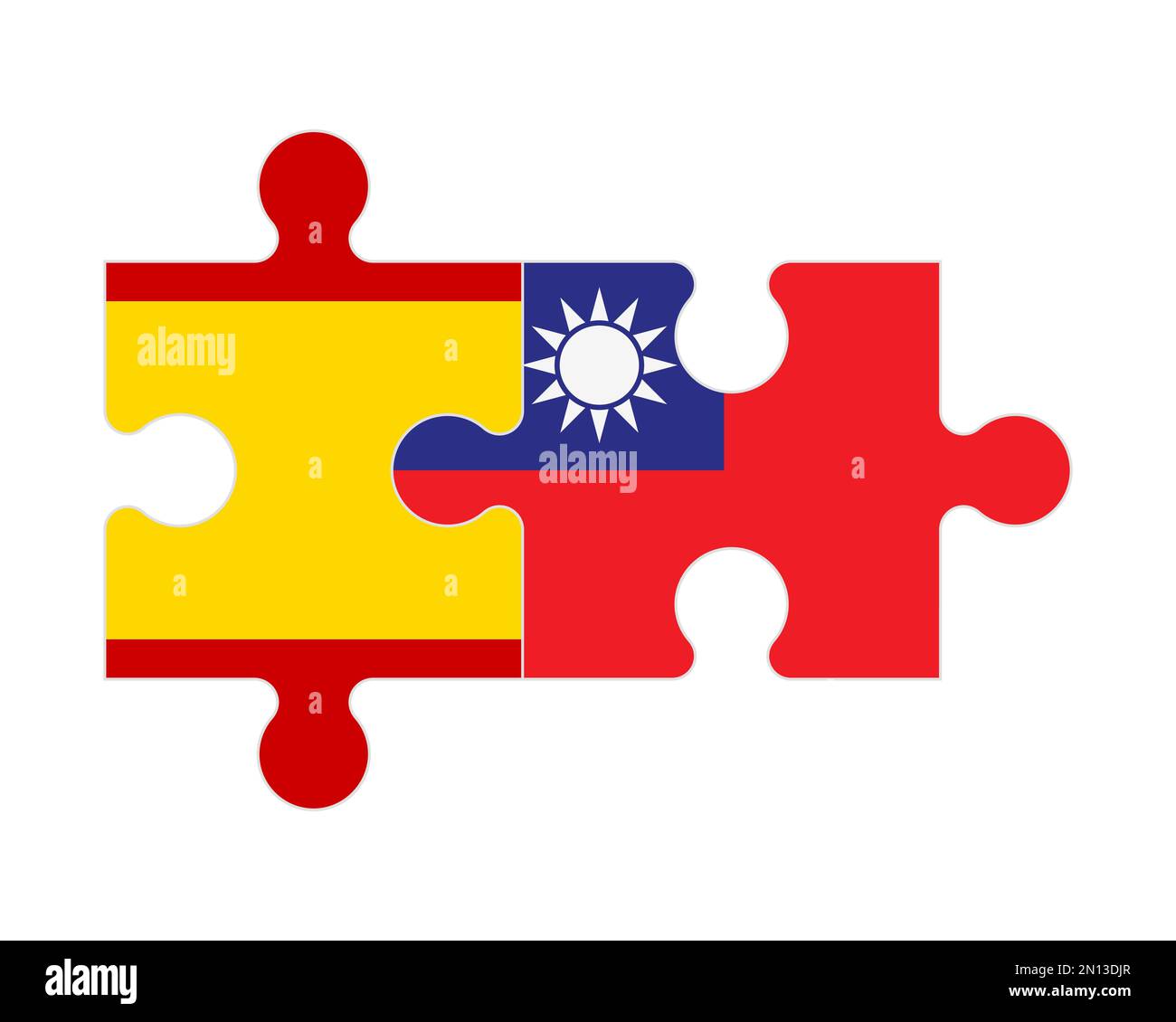 Taiwan spain flag hi-res stock photography and images - Alamy