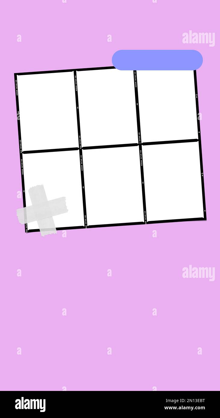 illustration design of slides with empty frame to add text or ...