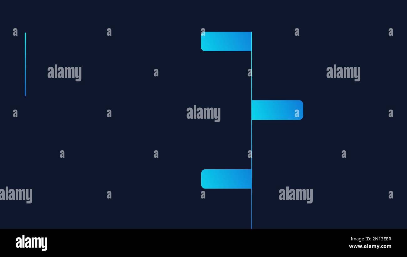 illustration design of slides with empty frame to add text or ...