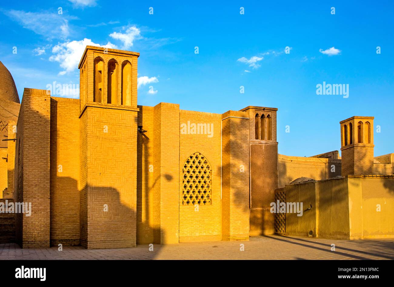 Manor house from the late Safavid period, Nain, Iran, Nain, Iran, Asia ...
