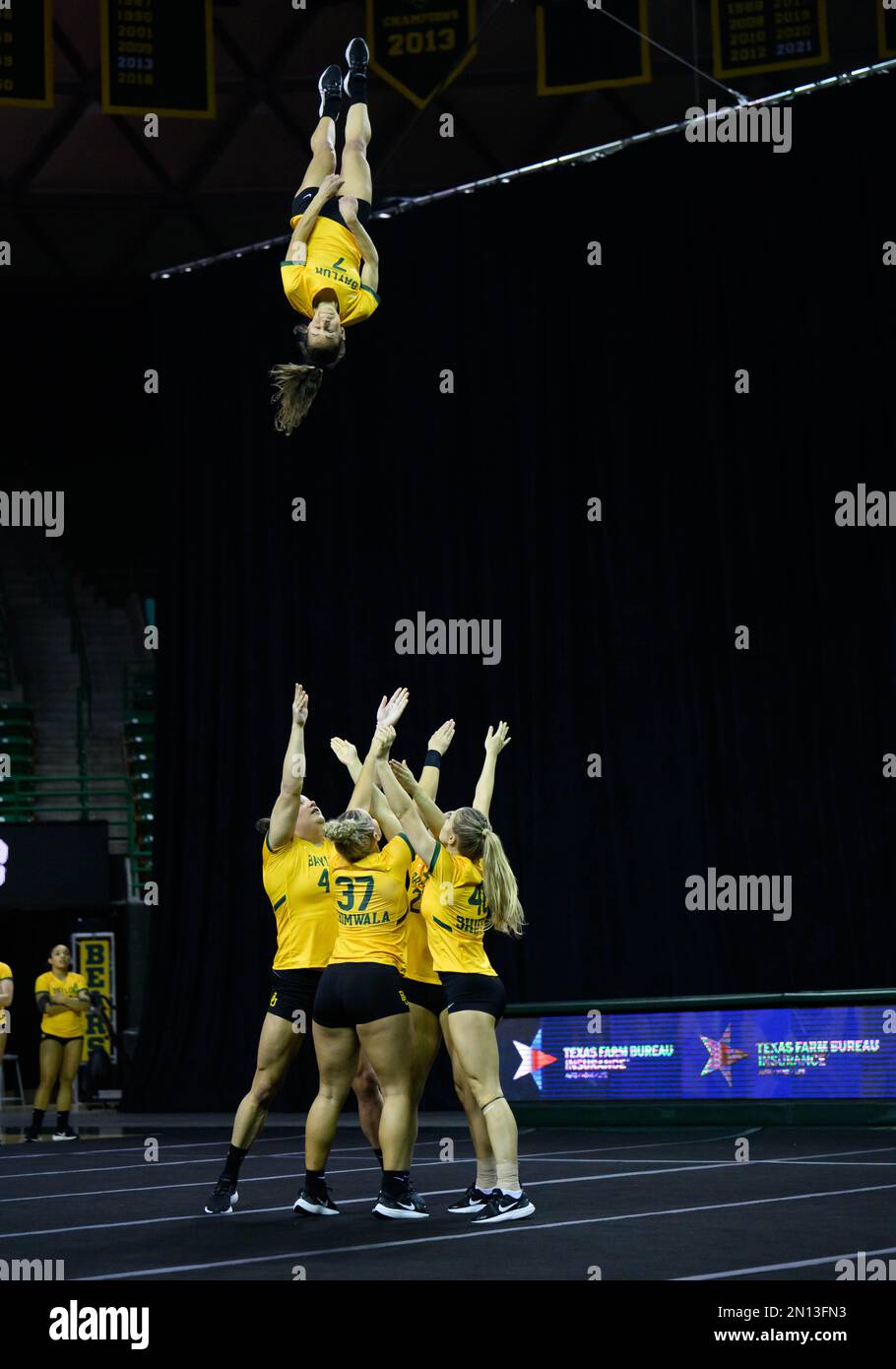 Ferrell Center Waco, Texas, USA. 5th Feb, 2023. Baylor Bears Emily ...