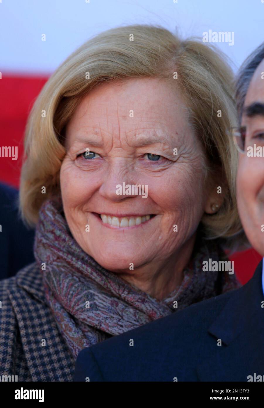 Rep. Chellie Pingre, D-Maine, attends the christening ceremony for the ...