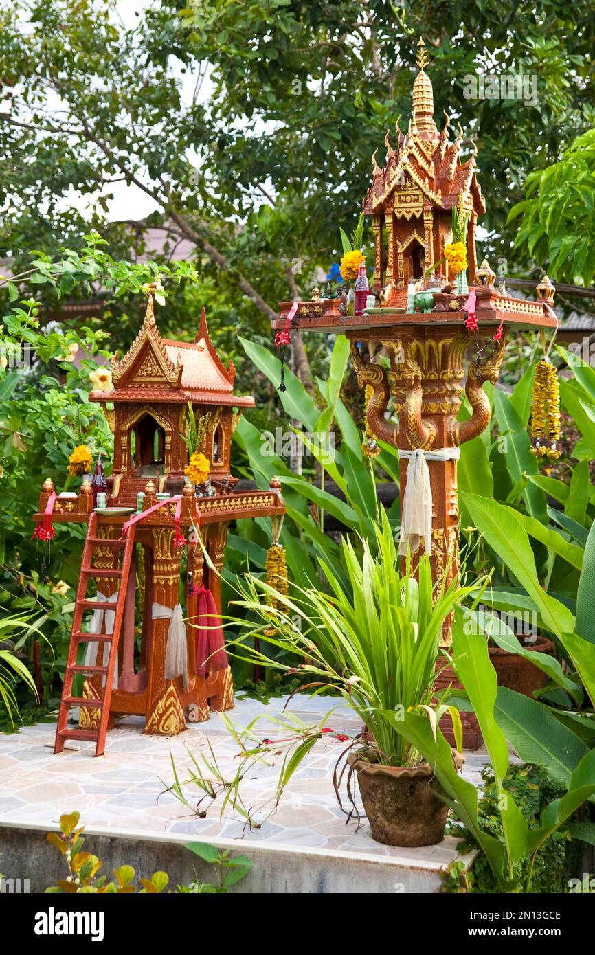 Ghost House, San Phra Phum, San Phra Phum, Phuket, Thailand, Asia Stock ...