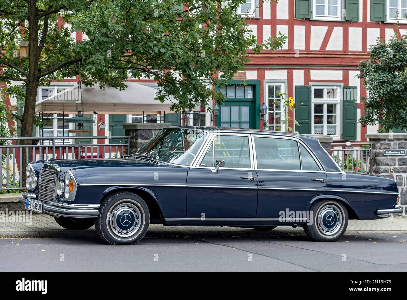 Vintage car Mercedes-Benz 300 SEL Automatic, sedan, year of ...