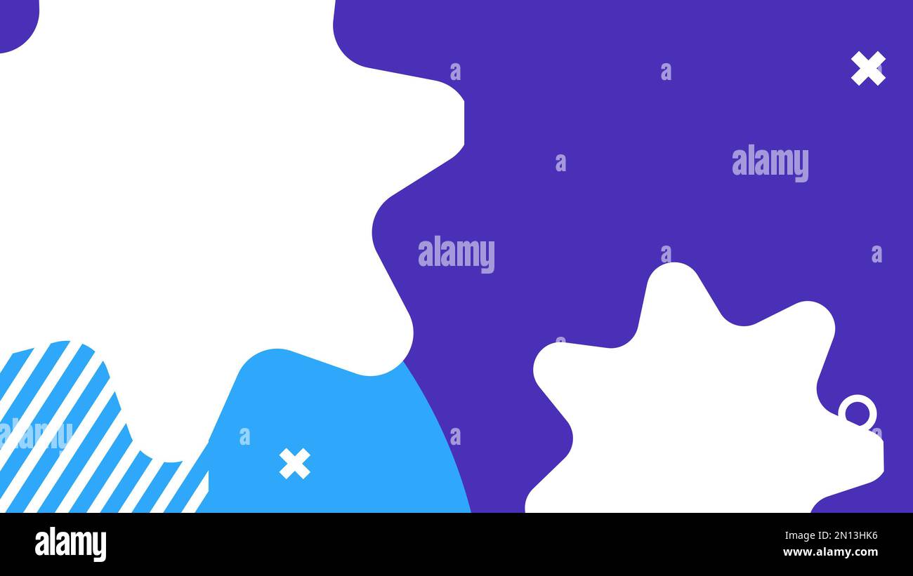 illustration design of slides with empty frame to add text or ...
