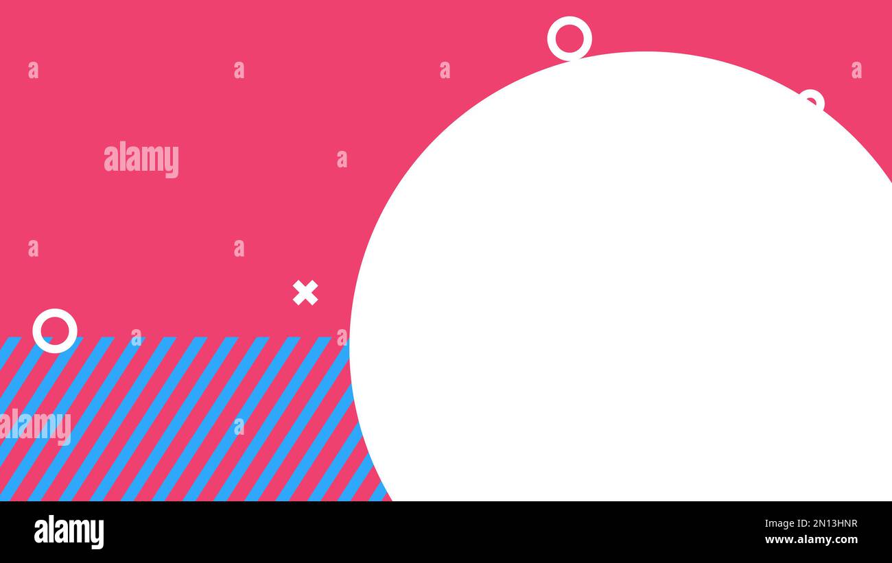 illustration design of slides with empty frame to add text or ...