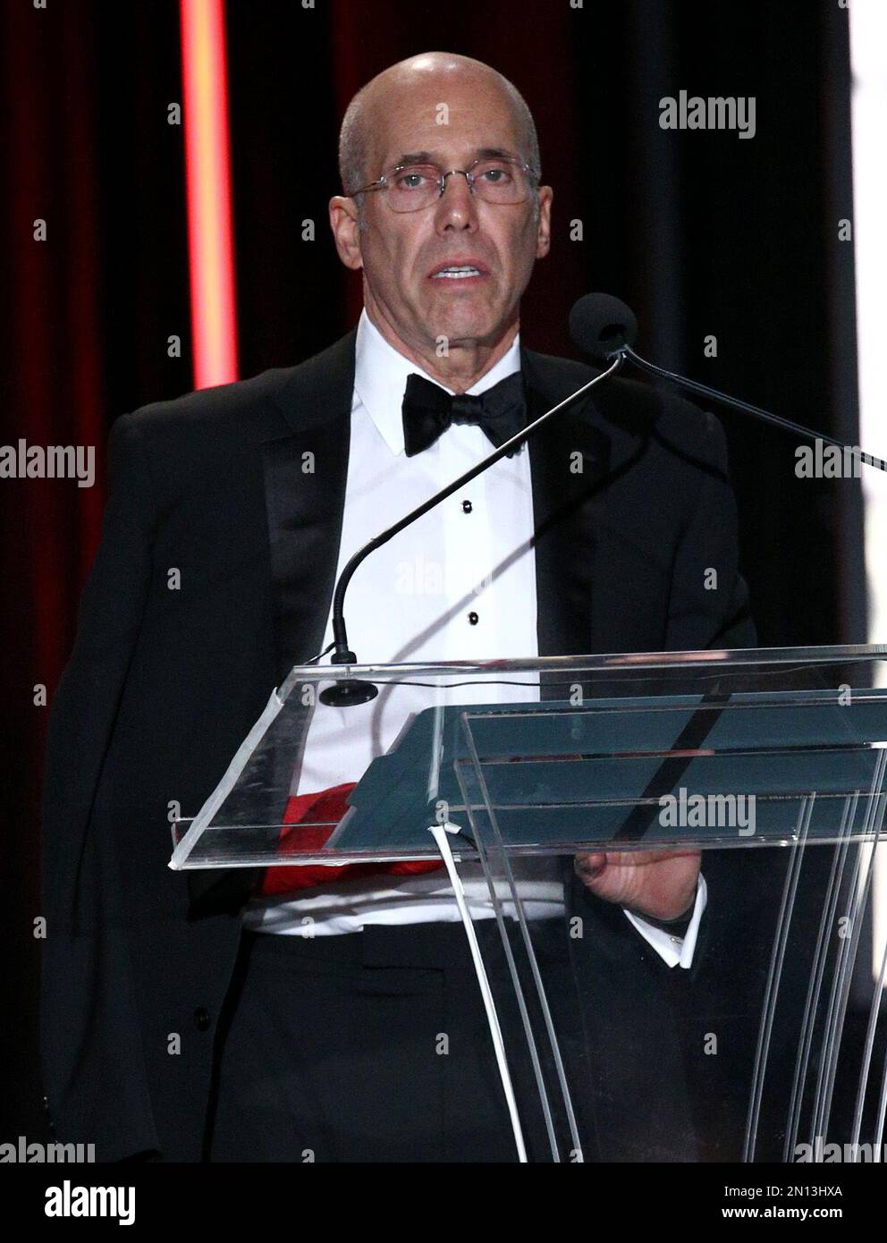 Jeffrey Katzenberg, Sid Grauman Award recipient, speaks at the 29th ...