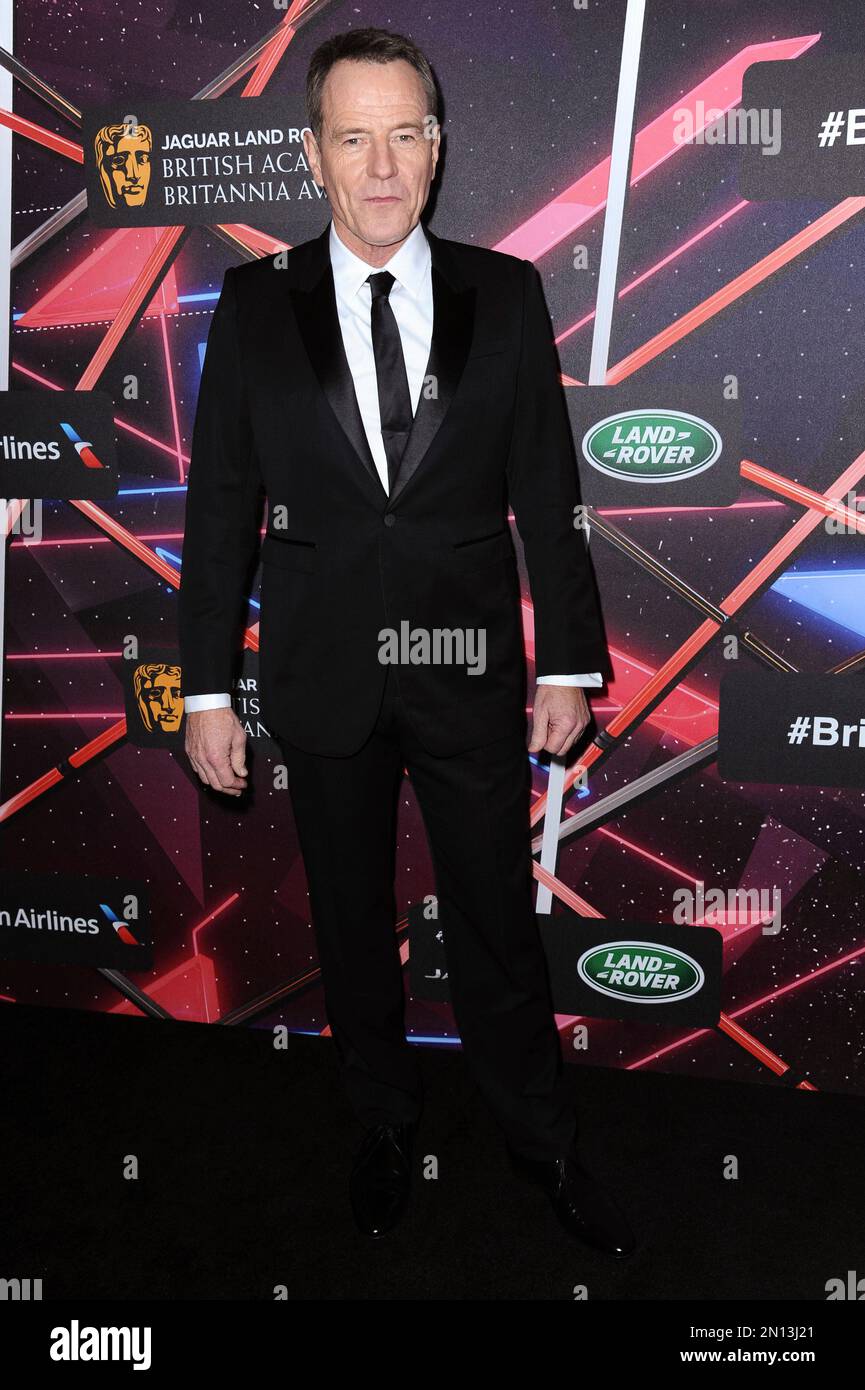 Actor Bryan Cranston attends the BAFTA Los Angeles Britannia Awards at ...