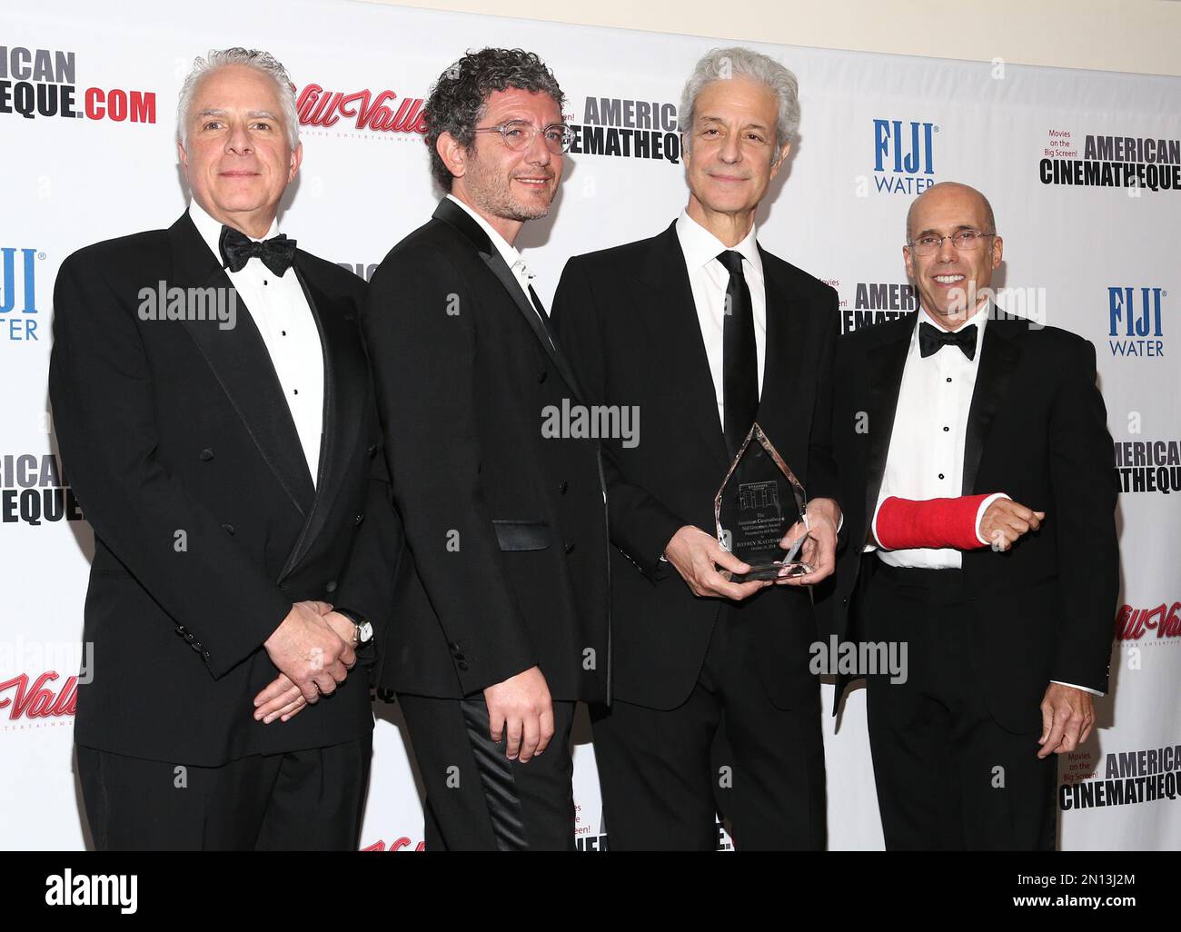 Mark Badagliacca, president, American Cinematheque, from left, Eric ...