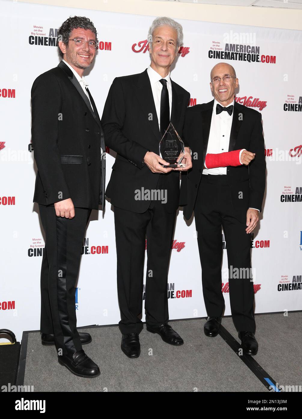 Eric Nebot, CEO, Hill Valley, from left, Rick Nicita, Board Chairman ...