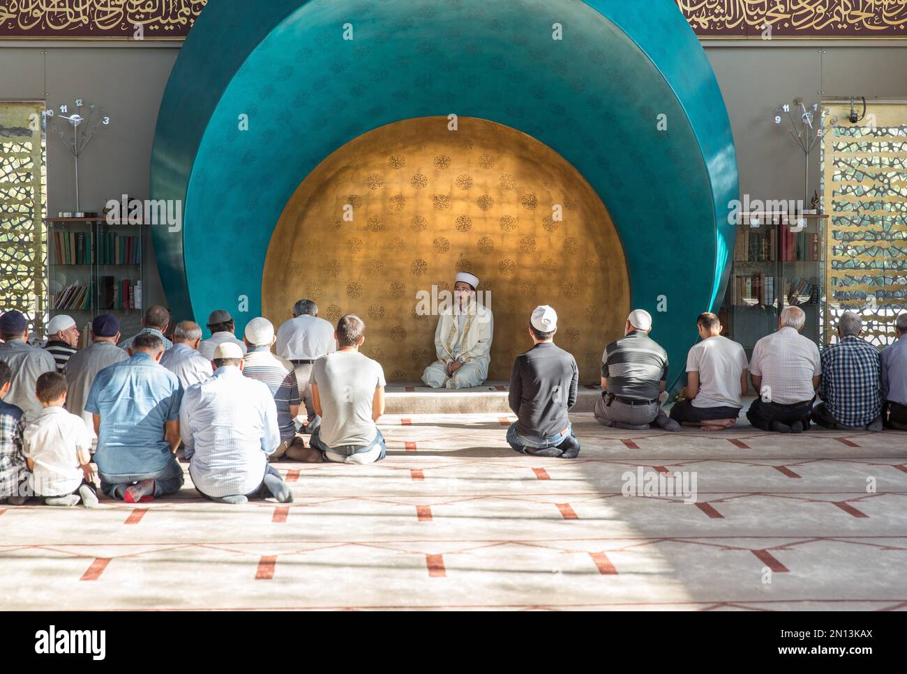 Prayer in the Sakirin Mosque, Istanbul, Turkey, Asia Stock Photo - Alamy