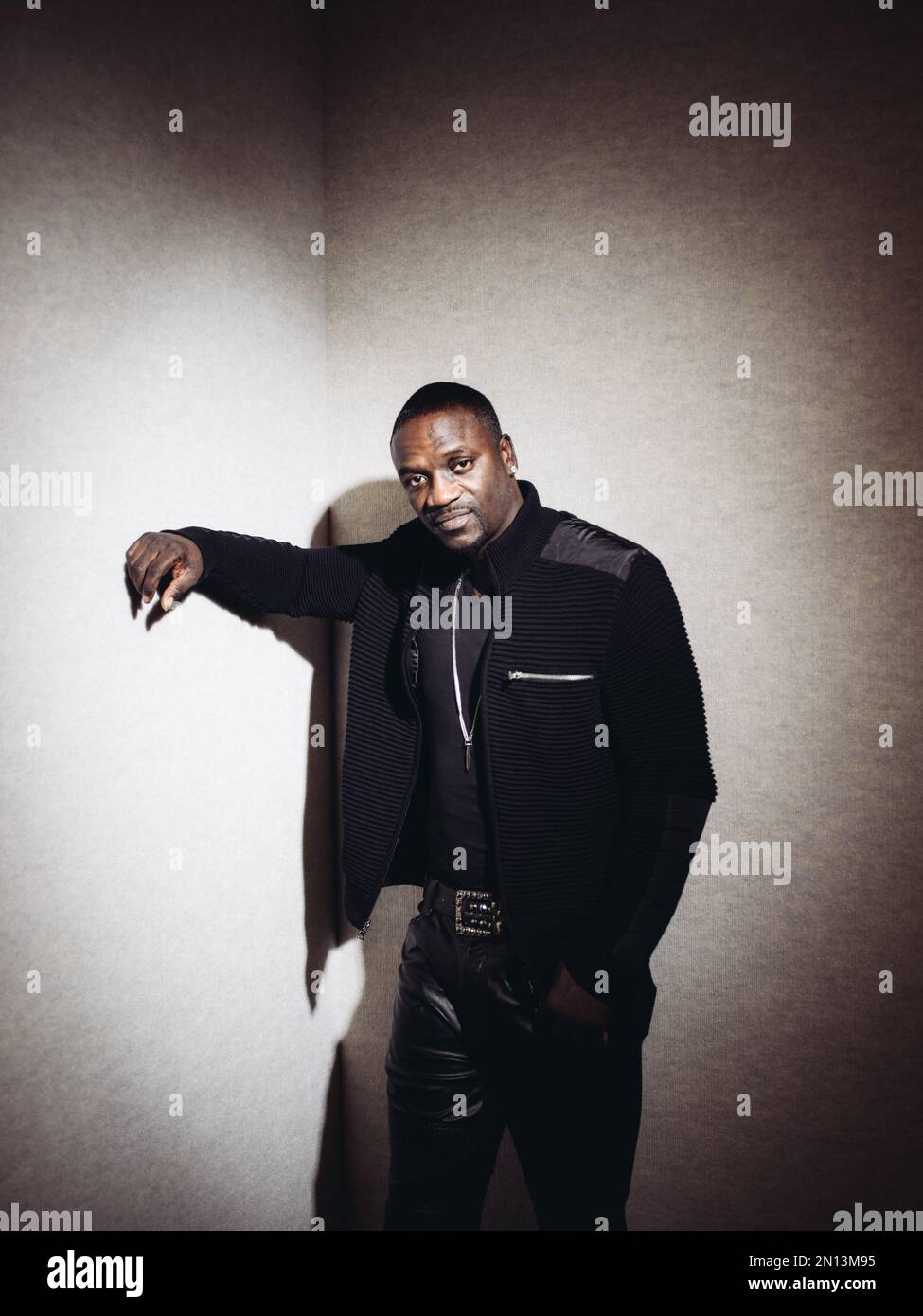 In this Wednesday, Oct. 21, 2015 photo, Akon poses for a portrait in ...