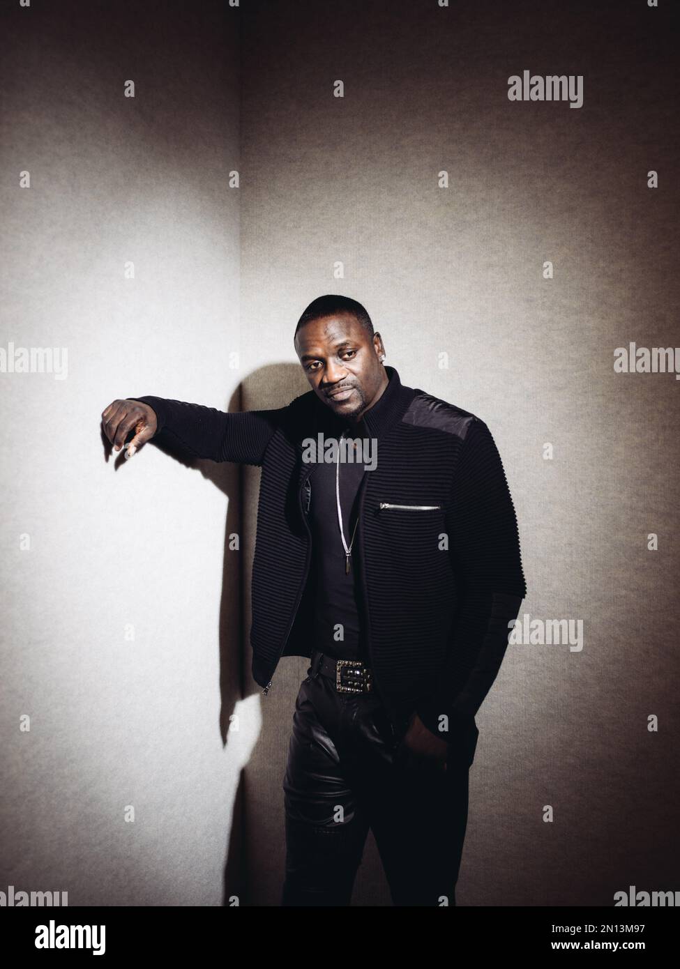 In this Wednesday, Oct. 21, 2015 photo, Akon poses for a portrait in ...