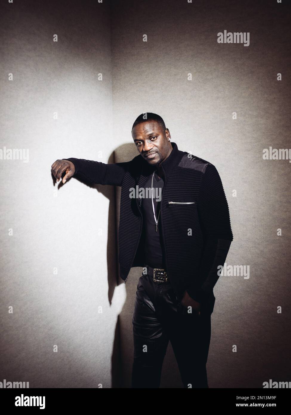 In this Wednesday, Oct. 21, 2015 photo, Akon poses for a portrait in ...