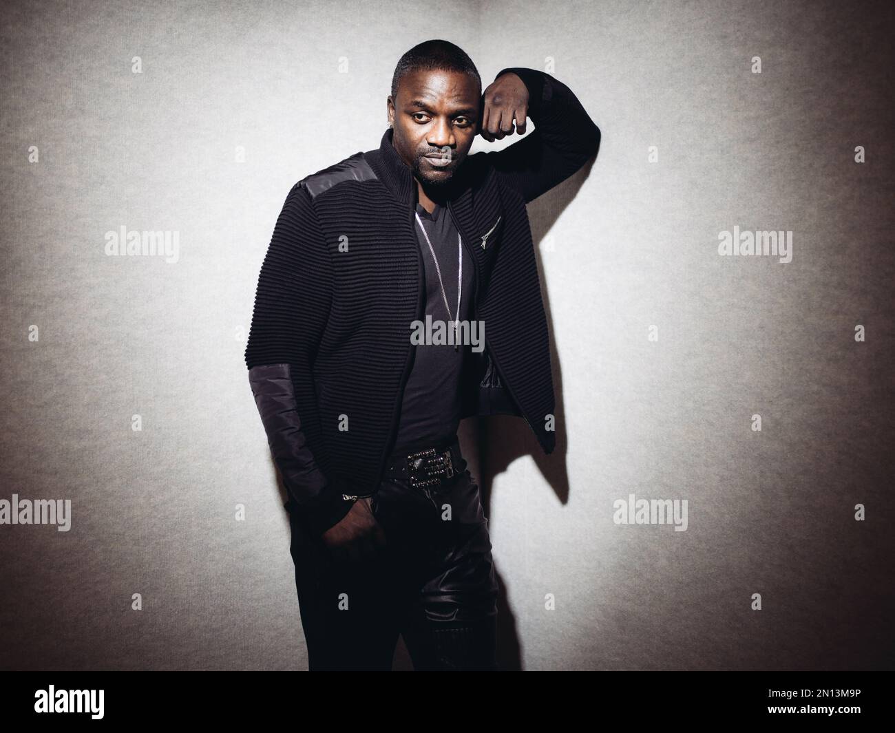 In this Wednesday, Oct. 21, 2015 photo, Akon poses for a portrait in ...