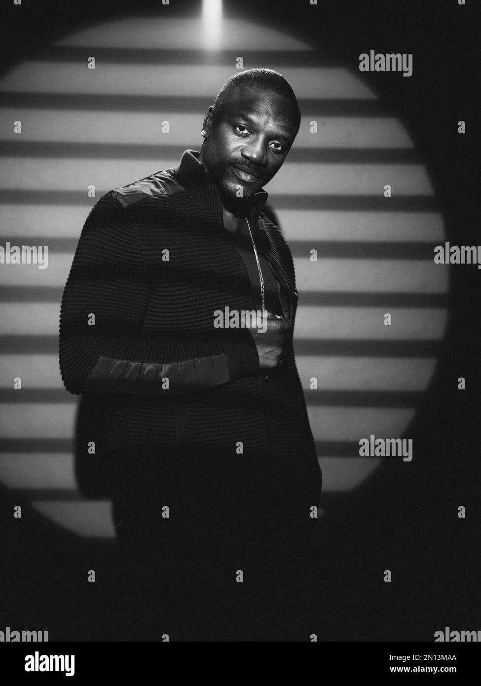 In this Wednesday, Oct. 21, 2015 photo, Akon poses for a portrait in ...