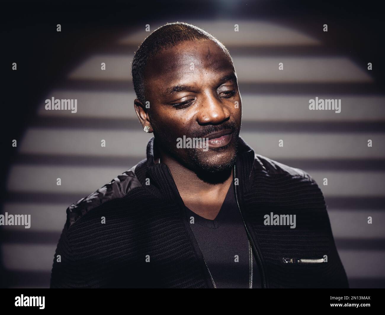 In this Wednesday, Oct. 21, 2015 photo, Akon poses for a portrait in ...