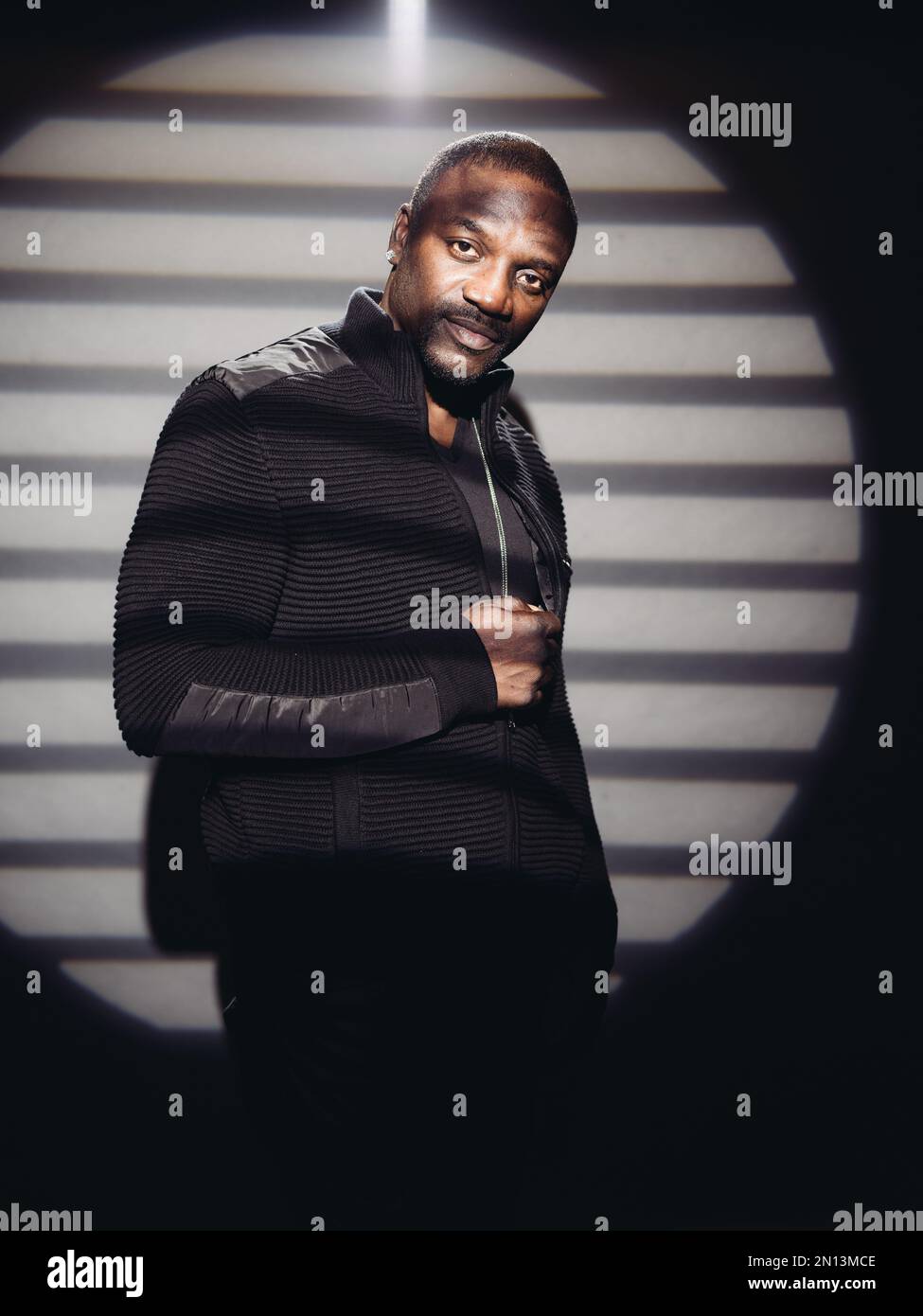 In this Wednesday, Oct. 21, 2015 photo, Akon poses for a portrait in ...