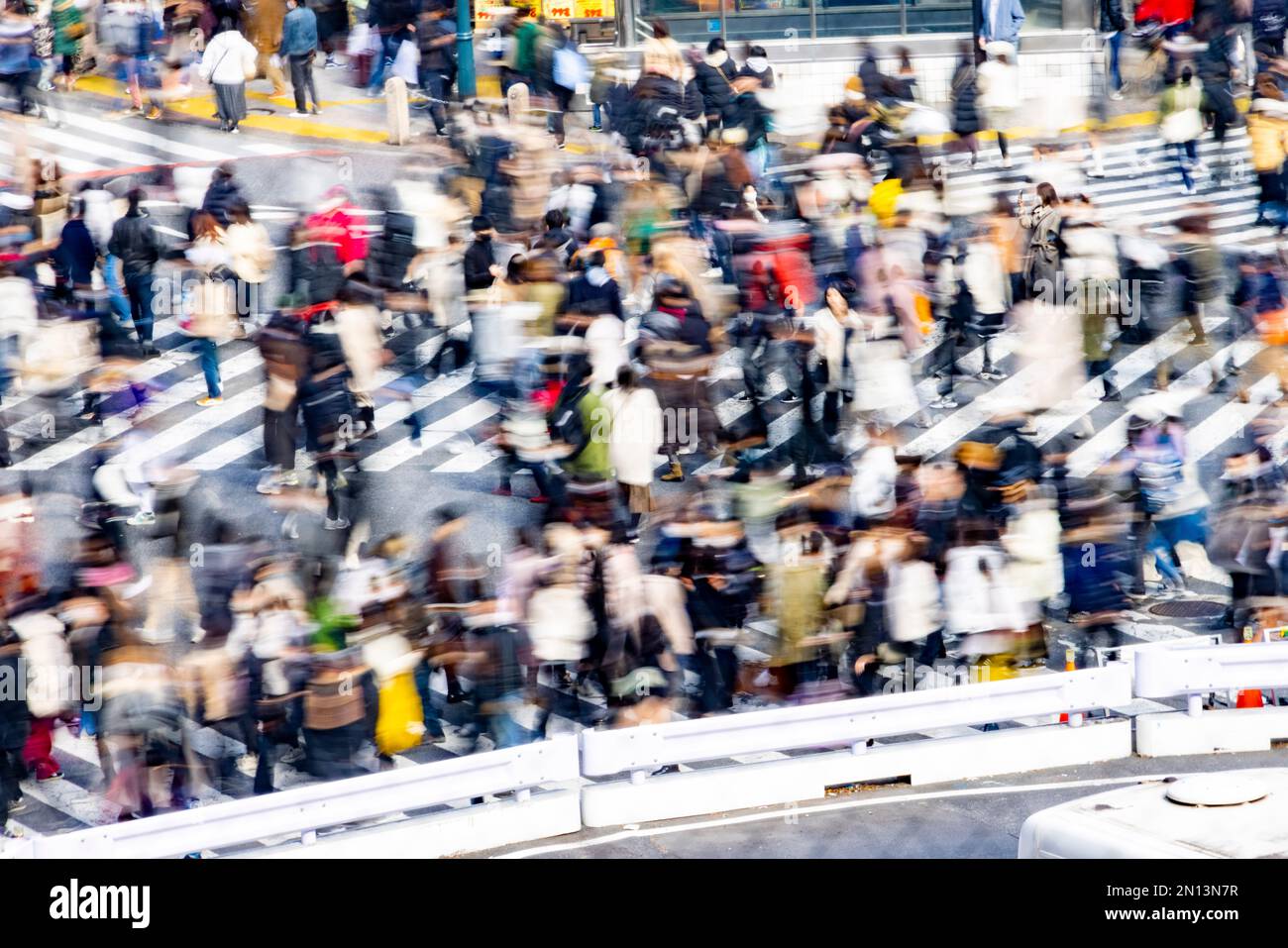 Shibuya scramble crossing Stock Photo - Alamy