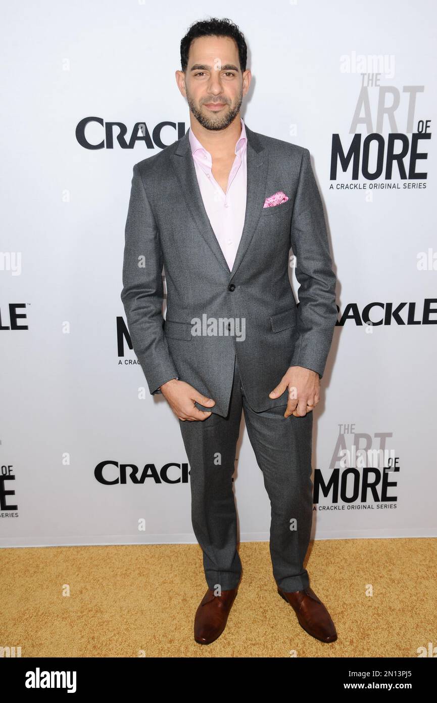 Actor Patrick Sabongui attends the LA Premiere of "The Art of More ...