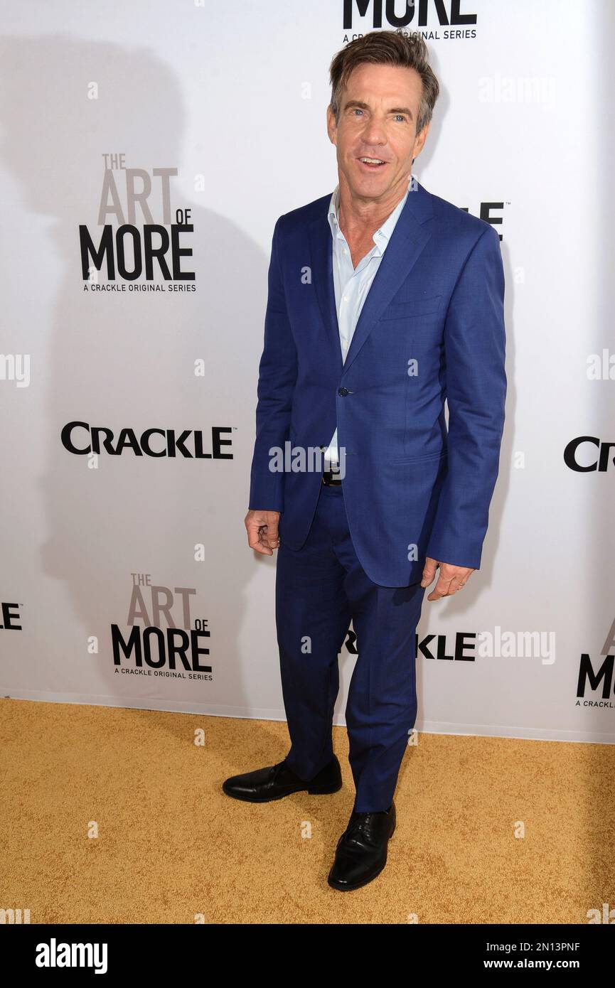Actor Dennis Quaid attends the LA-area premiere of "The Art of More ...