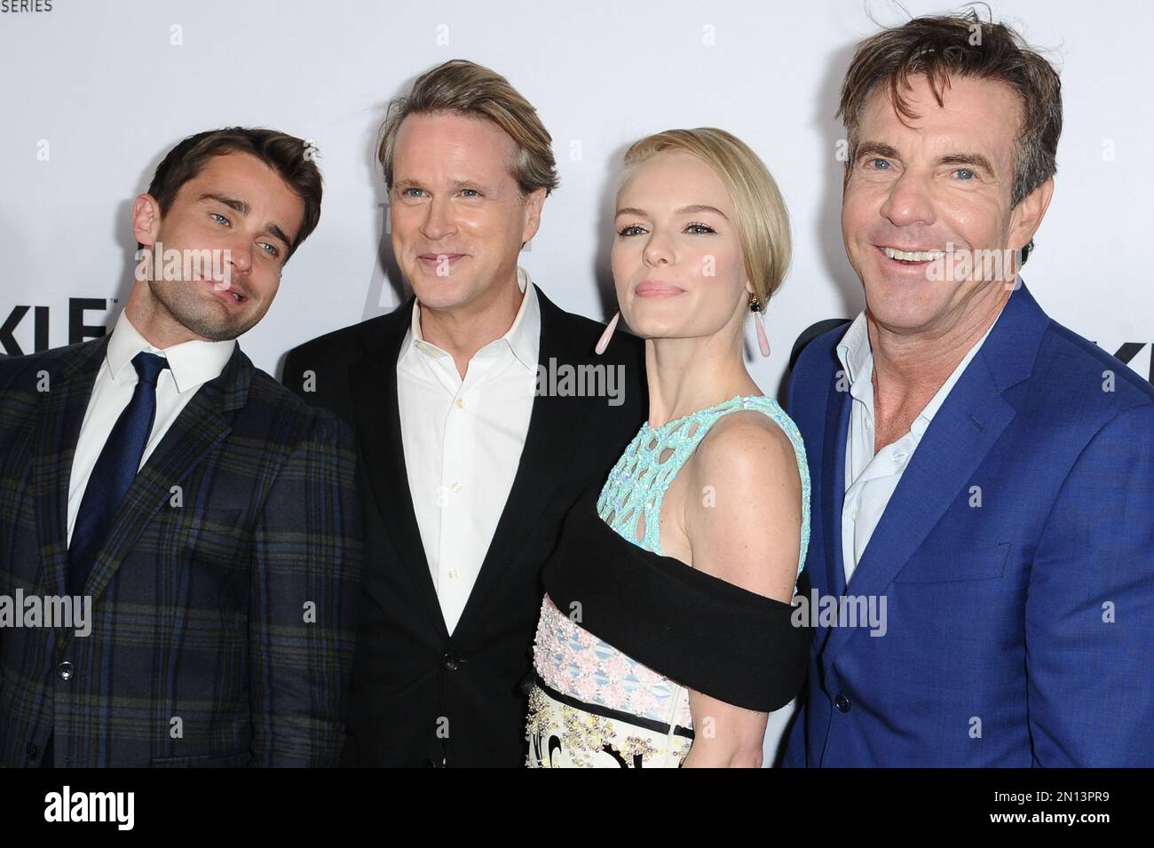 Actors Christian Cooke, from left, Cary Elwes, Kate Bosworth and Dennis ...