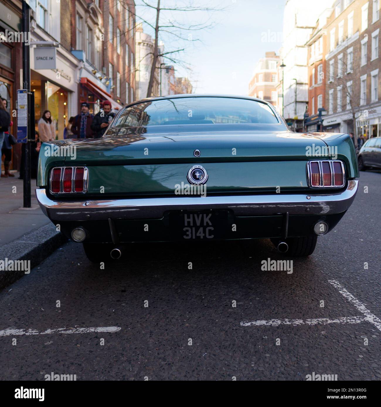 1965 Mustang Gt Green