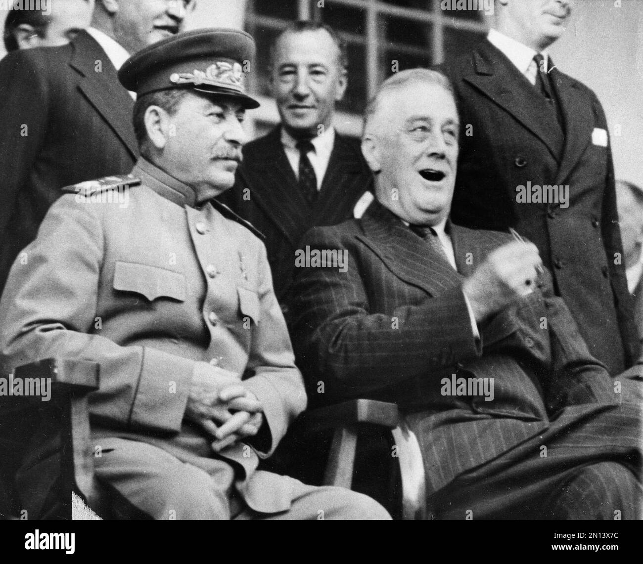 In this photo provided by the U.S. 12th Air Force, Joseph Stalin ...