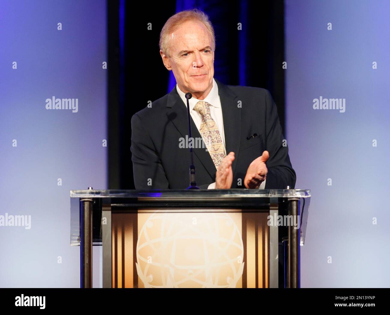 Richard Crudo speaks at the 67th Engineering Emmy Awards at the Loews ...