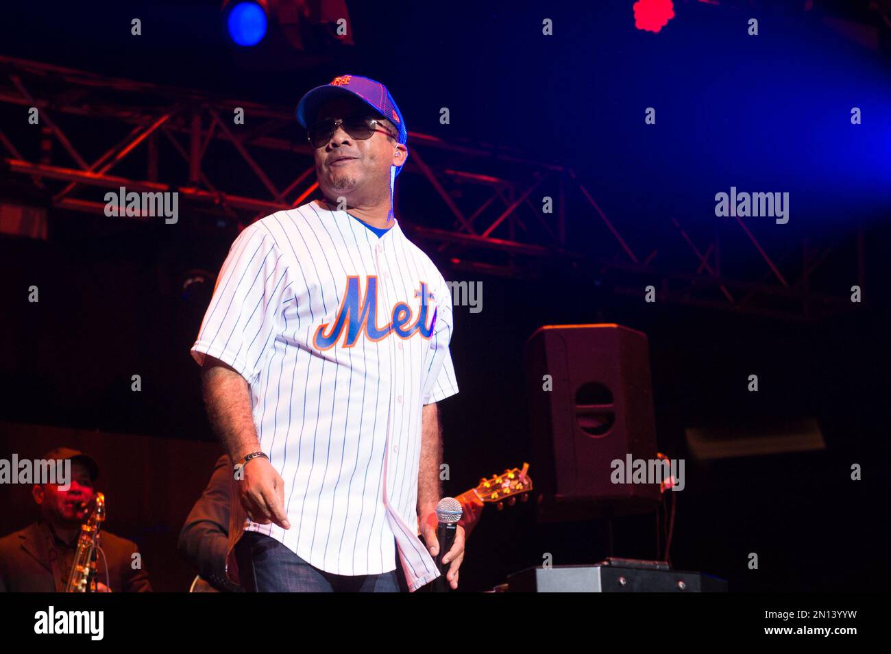 Musician Hector 'el Torito' Acosta performs at Megaton Mundial de ...