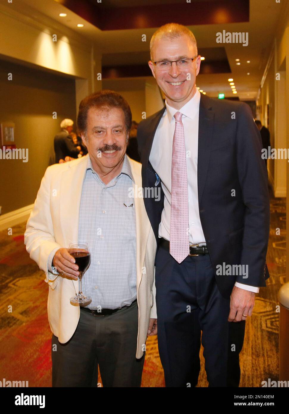 Steve Maslow, left, and Mark Franken attend the 67th Engineering Emmy ...