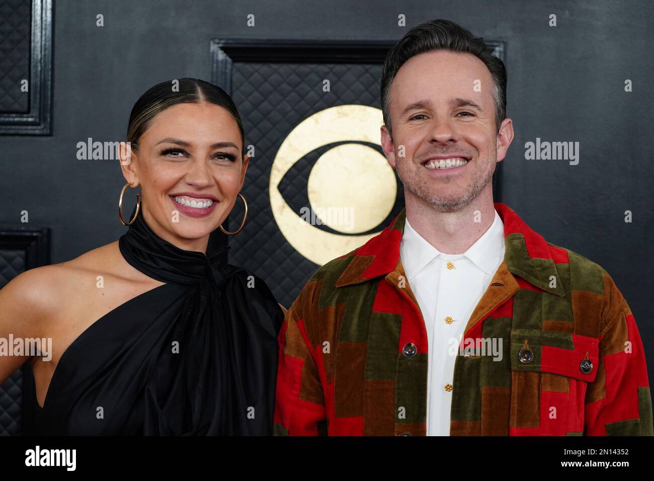 Ricky Reed, right, and Laura Miller arrive at the 65th annual Grammy ...