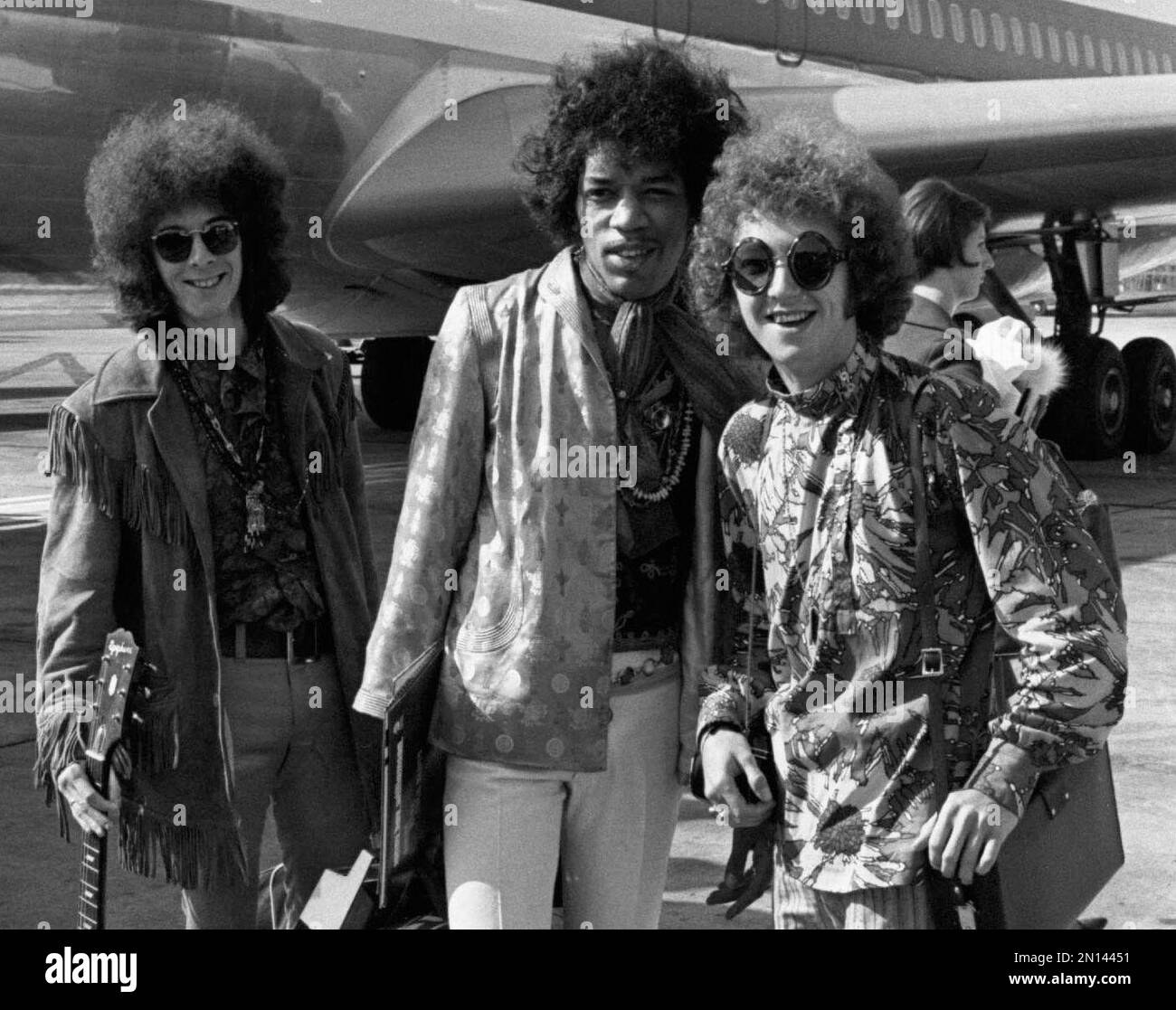 FILE - This Aug. 21, 1967 file photo shows bass guitarist Noel Redding ...