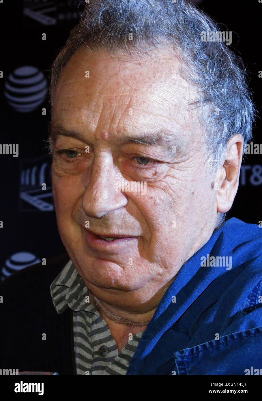 Actor Ignacio Rojas, left, director Matias Meyer, second from left ...