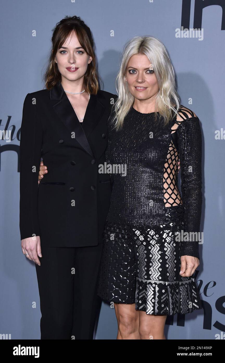 Dakota Johnson and Kate Young arrive at the inaugural InStyle Awards at ...