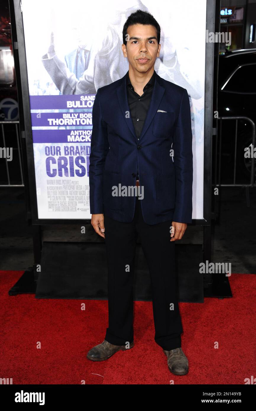 Octavio Gomez Berrios arrives at the LA Premiere of "Our Brand is ...