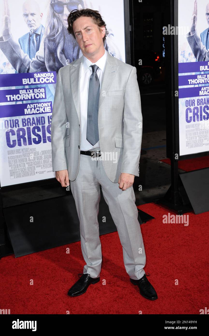 David Gordon Green arrives at the LA Premiere of "Our Brand is Crisis ...
