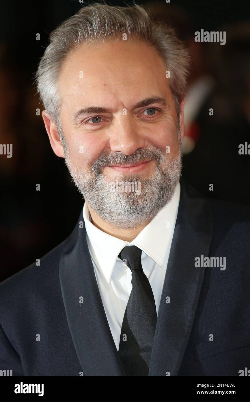 Director Sam Mendes poses for photographers on arrival for the World ...