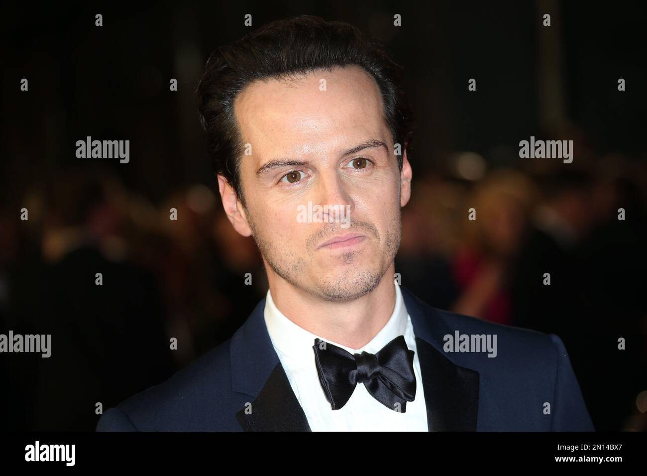 Andrew Scott poses for photographers on arrival for the World Premiere ...