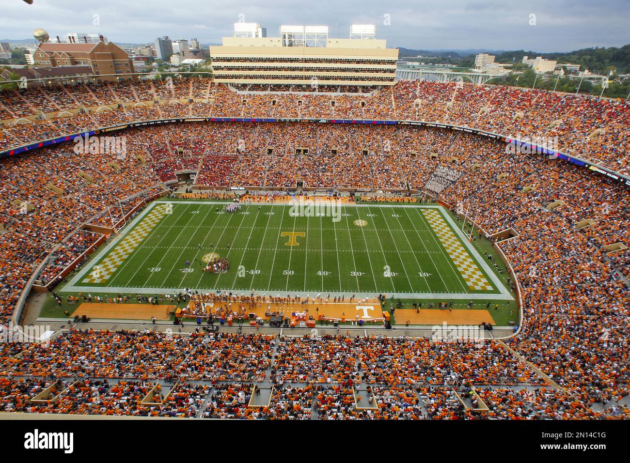 Tennessee's Neyland Stadium is seen during an NCAA college football ...