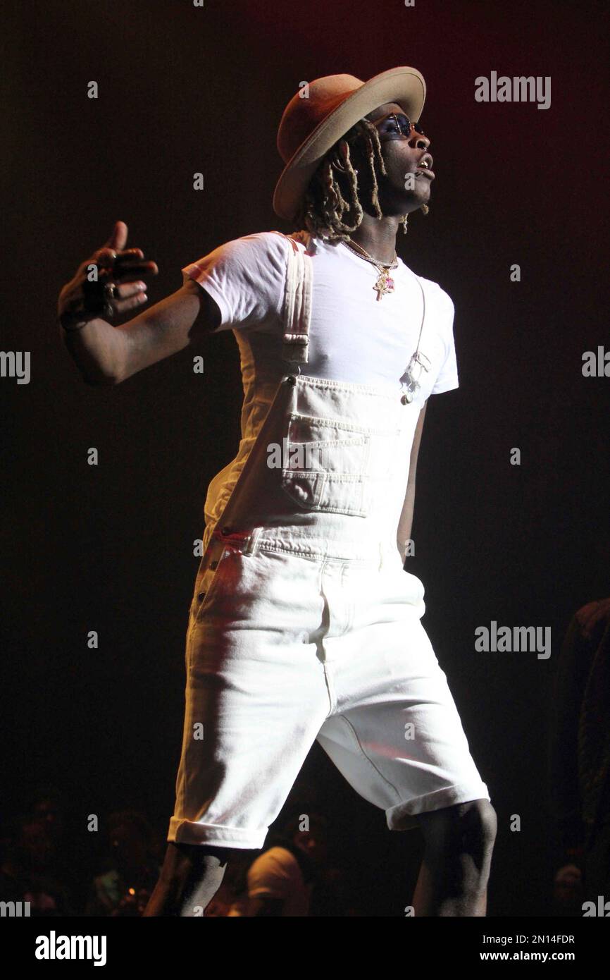 Young Thug performs during the Young Thug: The Hy!£UN35 Tour at the ...
