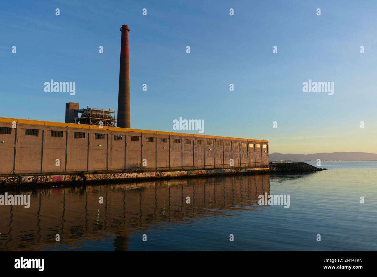 DHL Express Service Point on waterfront of San Francisco Bay. San ...