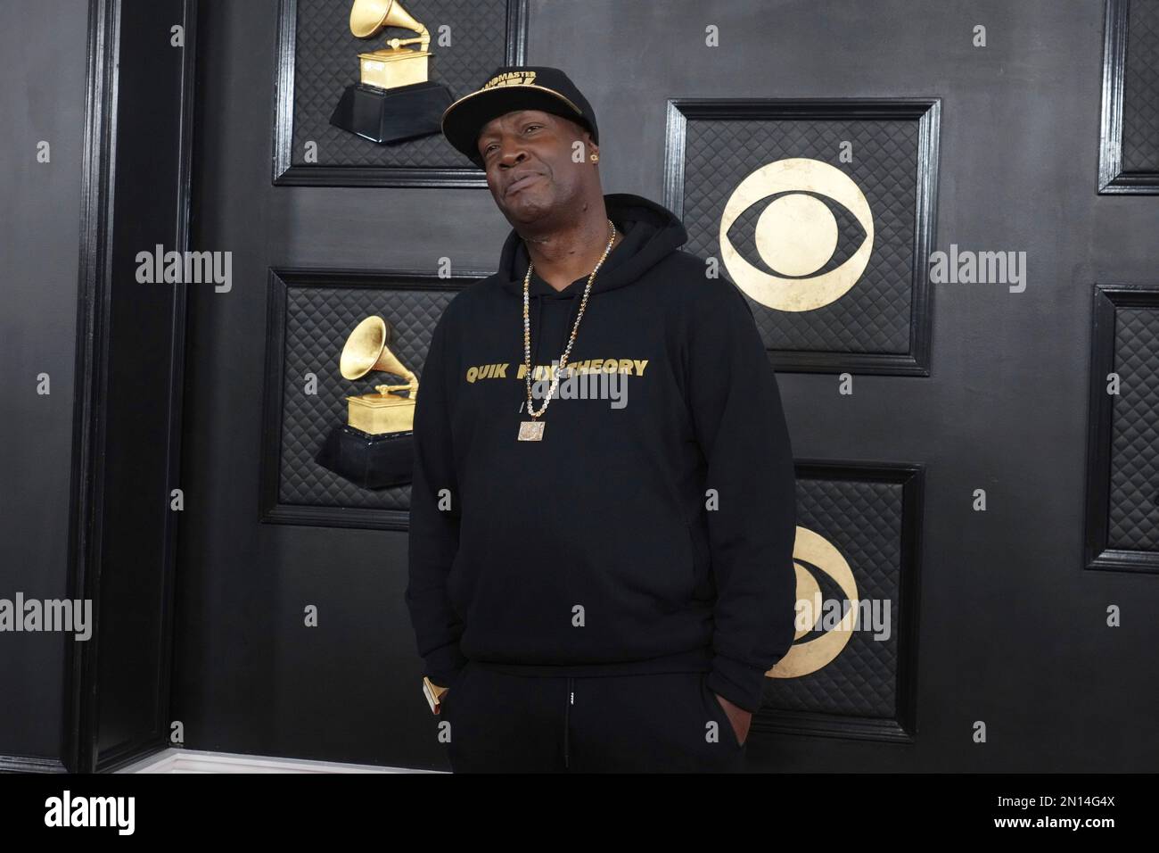 Grandmaster Flash arrives at the 65th annual Grammy Awards on Sunday ...